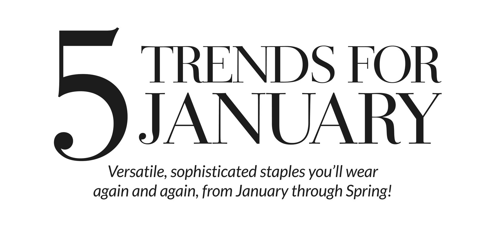 Vici: 5 Must-Have Trends For January 📌 | Milled