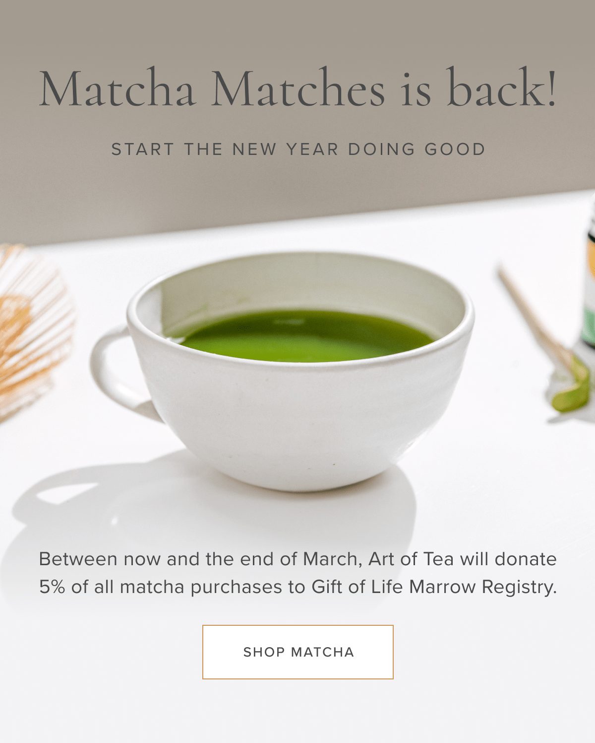 Art of Tea: Matcha Matches is here 🍵 | Milled