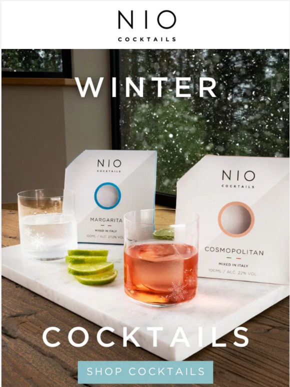 Nio Cocktails: The Best Winter Cocktails ️ | Milled