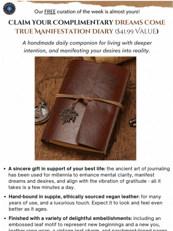 Deep Origins: The Dreams Come True Manifestation Diary: our gift to you ...