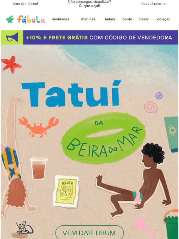 A Fábula: Tatuí da beira do mar 🤩 | Milled