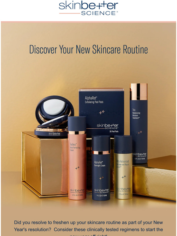 Skinbetter Science Choose A New Skincare Routine For 2023 Milled