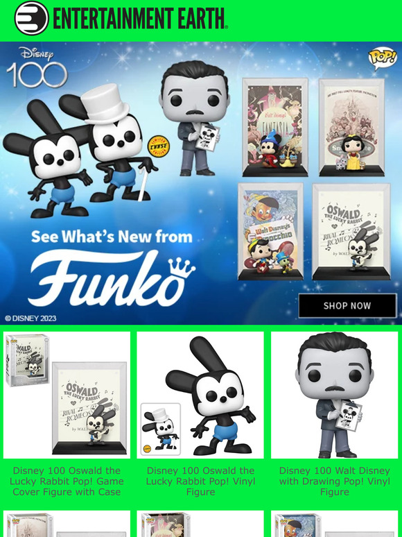 EntertainmentEarth.com: Celebrate 100 Years of Disney with New Funko ...
