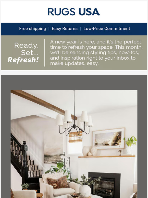 Rugs USA: introducing: The Ready, Set…Refresh Series! | Milled