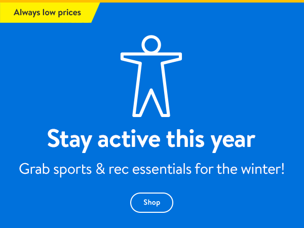 Walmart: Sports & rec essentials for the winter 💪 | Milled