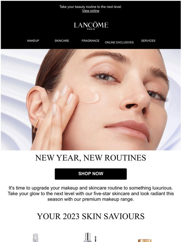 Lancôme: New Year, New Routines | Milled