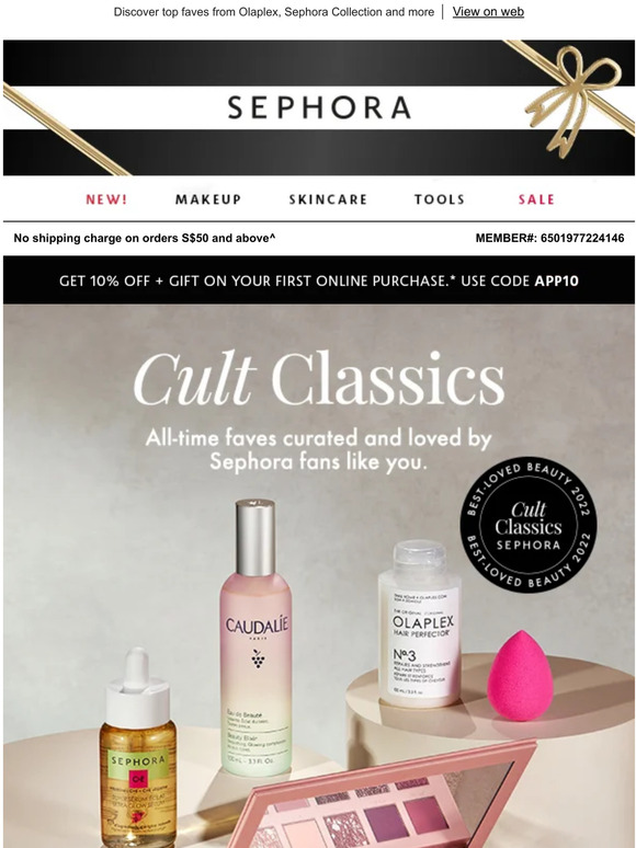 Sephora: 📝 Here's Sephora Best Loved Beauty | Milled