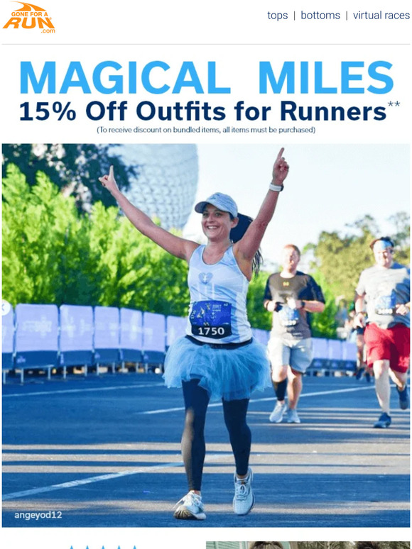 Gone For a Run: Running a Magical Race? Let's Get You Sparkly! | Milled