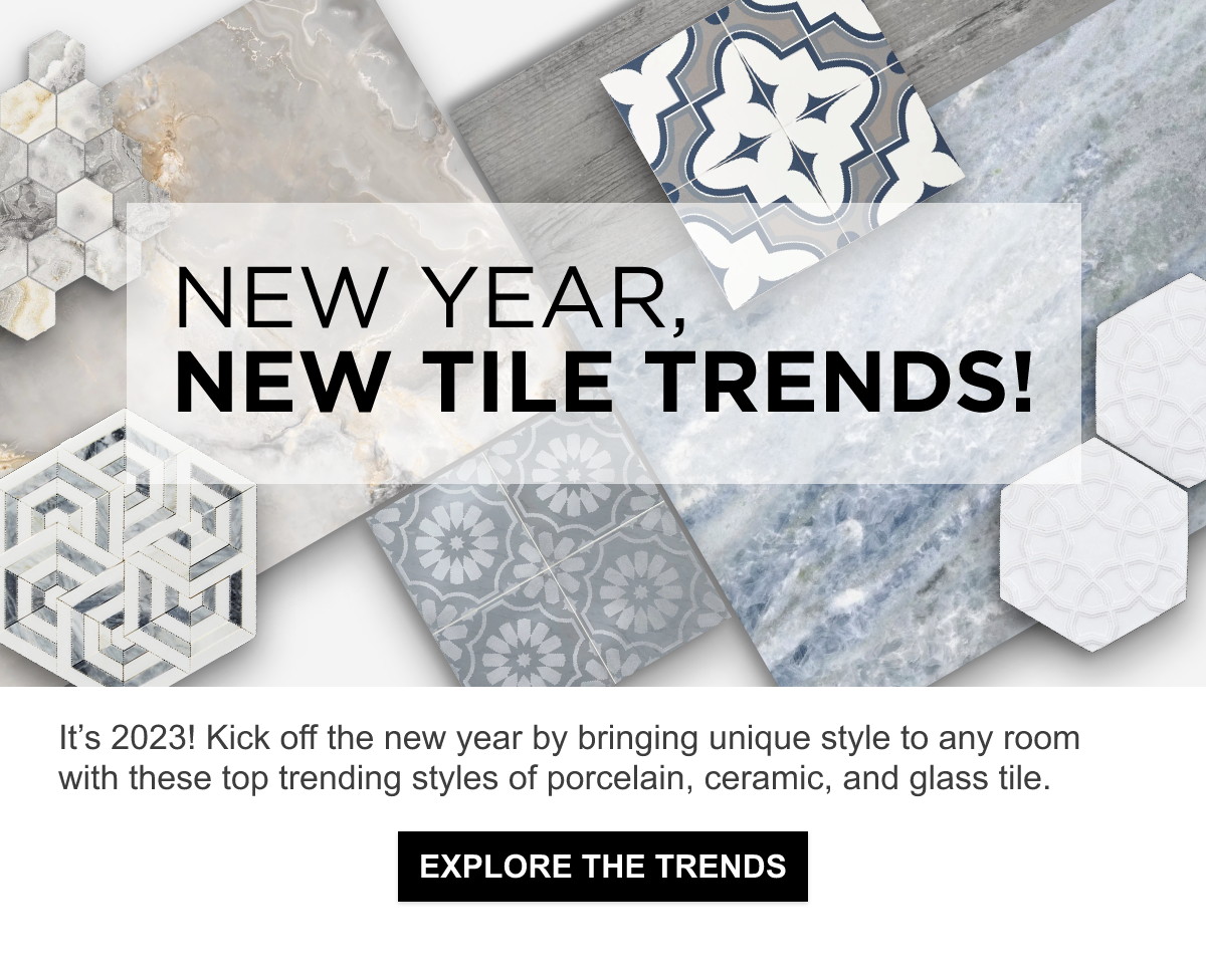 Floor & Decor: Out with 2022, in with new tile trends! | Milled