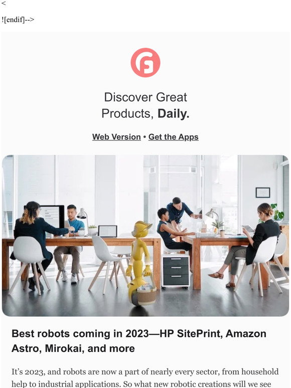 Gadget Flow: Best robots coming in 2023 | Milled