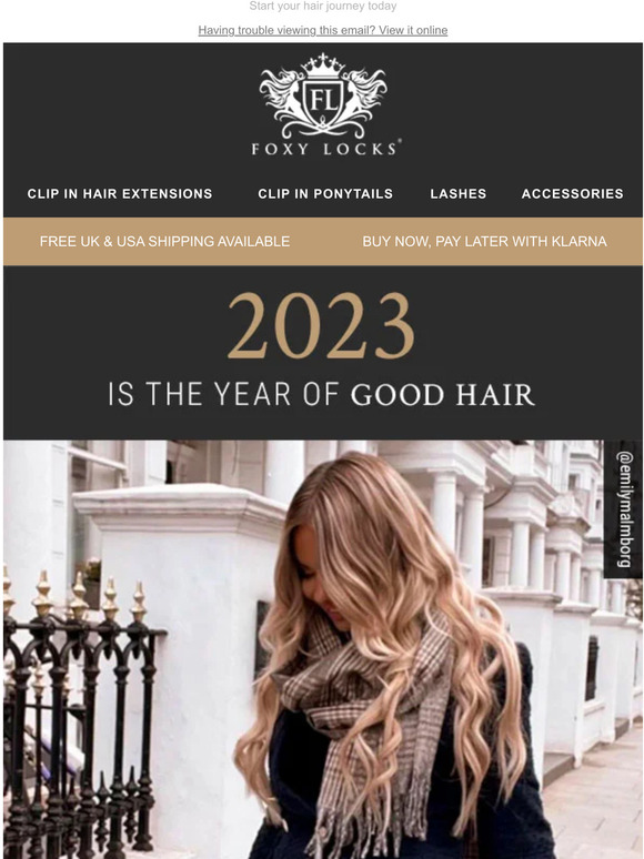 Foxy Locks: Didn't you hear? 2023 is the year of good hair! | Milled
