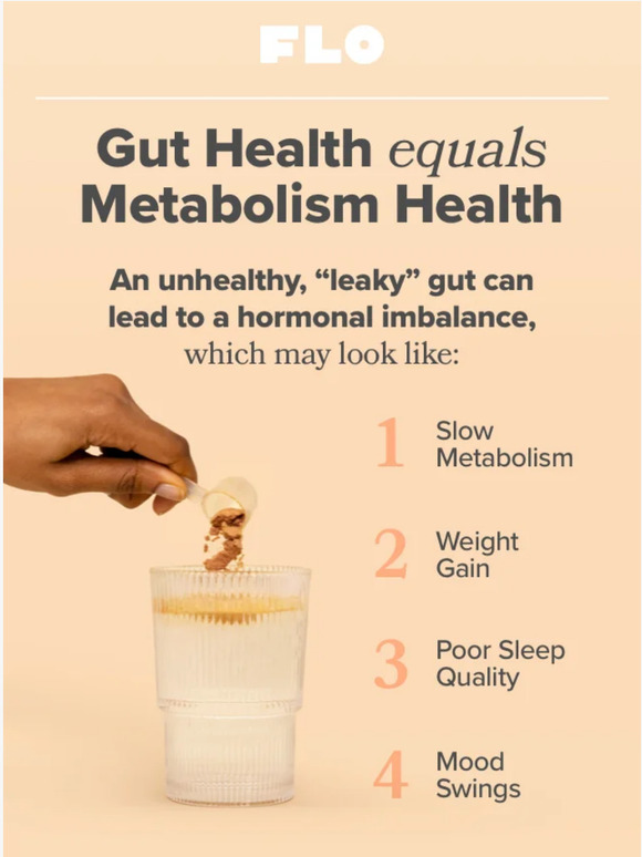 Flo Vitamins: Gut Health = Metabolism Health | Milled