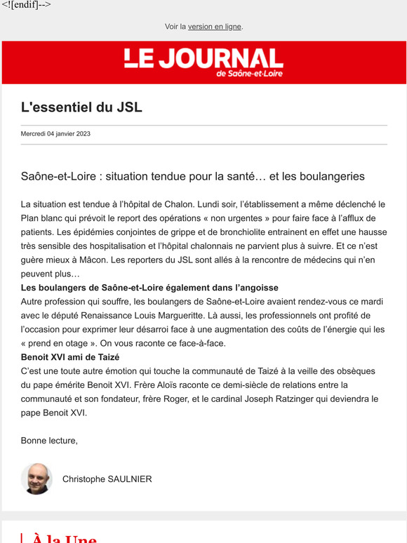 Le JSL: L'essentiel du JSL - Saône-et-Loire : le grand désarroi des ...