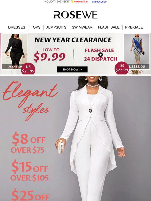 Rosewe: BREAKING: New Elegant Styles Added! | Milled