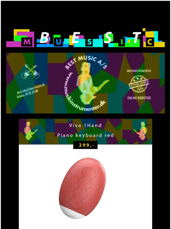 Best Music: 2 nyheder i vores webstore. Skal du træne dine piano fingerfærdigheder? Er du ...