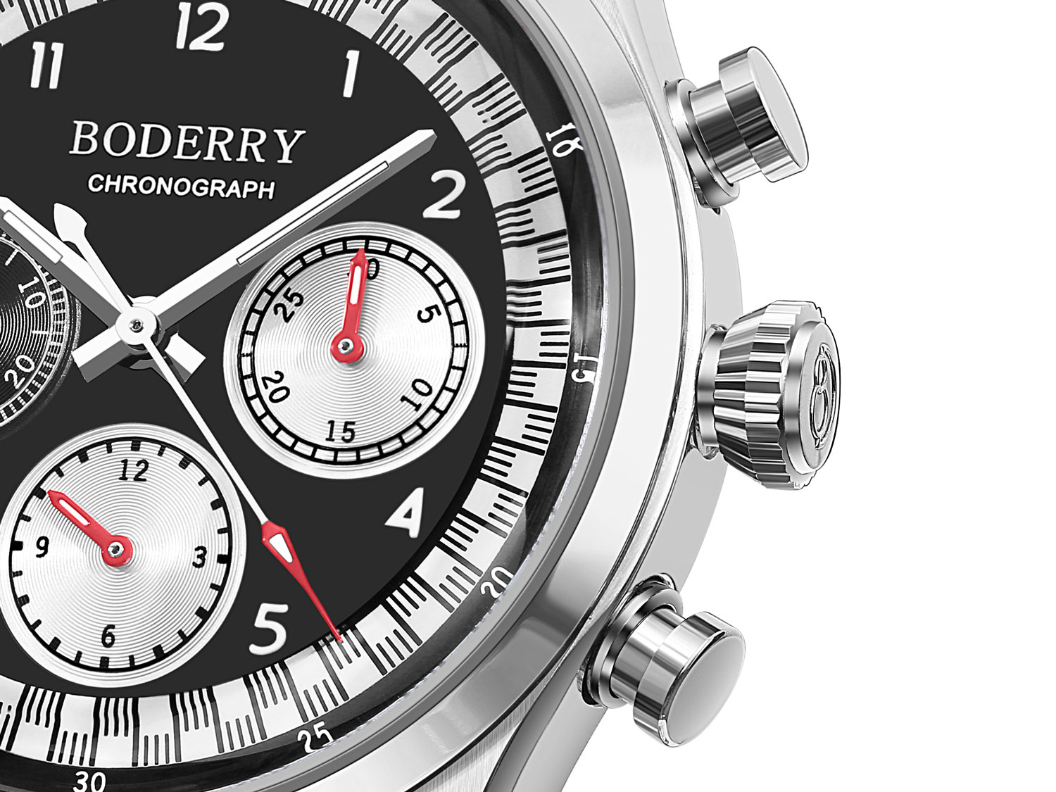 Boderry Watches: BODERRY's first six-hands mechanical chronograph ...