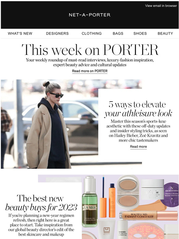 Net-A-Porter: 5 ways to elevate your athleisure look | Milled