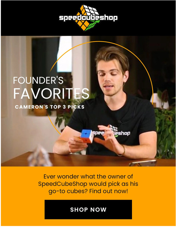 SpeedCubeShop: What are our founder's go-to cubes? | Milled