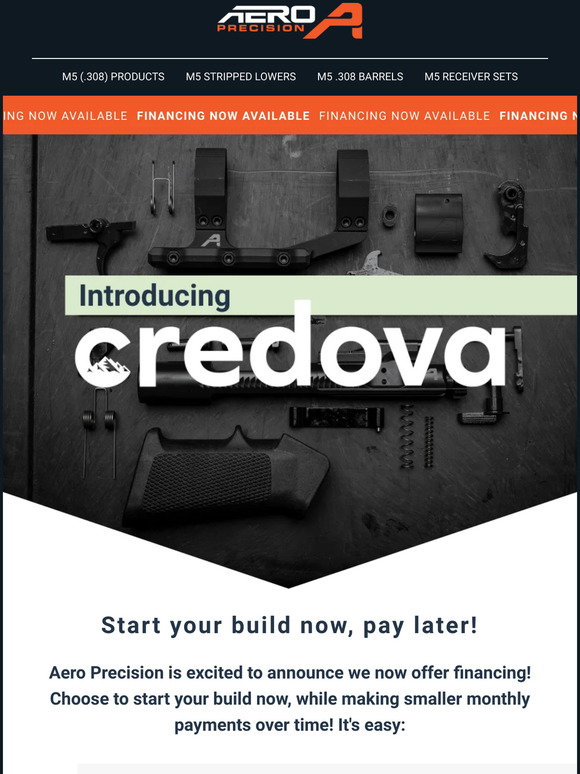 Aero Precision: Build Your Dream Gun Now, Pay Later - with Credova ...