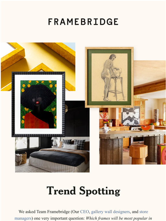 Framebridge: Top 5 frames for 2023 🔮 | Milled