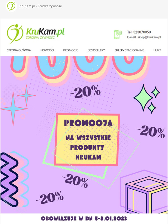 KruKam: ☰ Pierwsza promocja w 2023! Sprawdź co przygotowaliśmy... | Milled