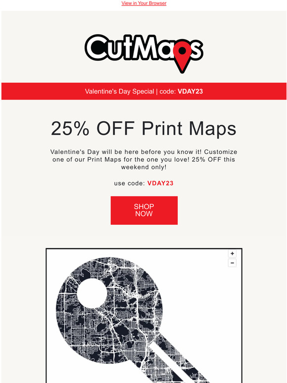 CutMaps: Custom Print Map SALE ️ | Milled