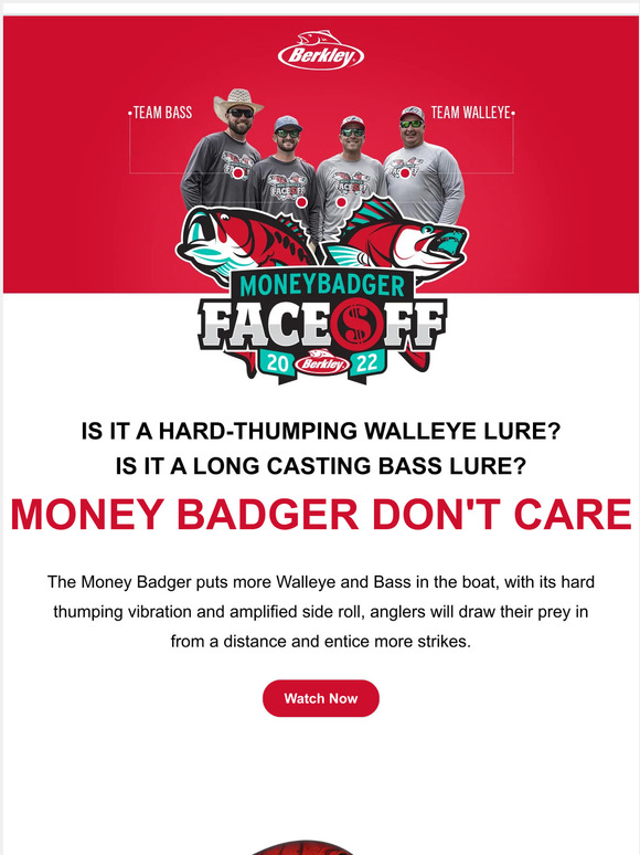 Berkley: Introducing The Money Badger from Berkley! | Milled