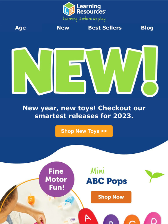 Learning Resources: New Toy Thursday: ABC pops, number treats, and fun ...