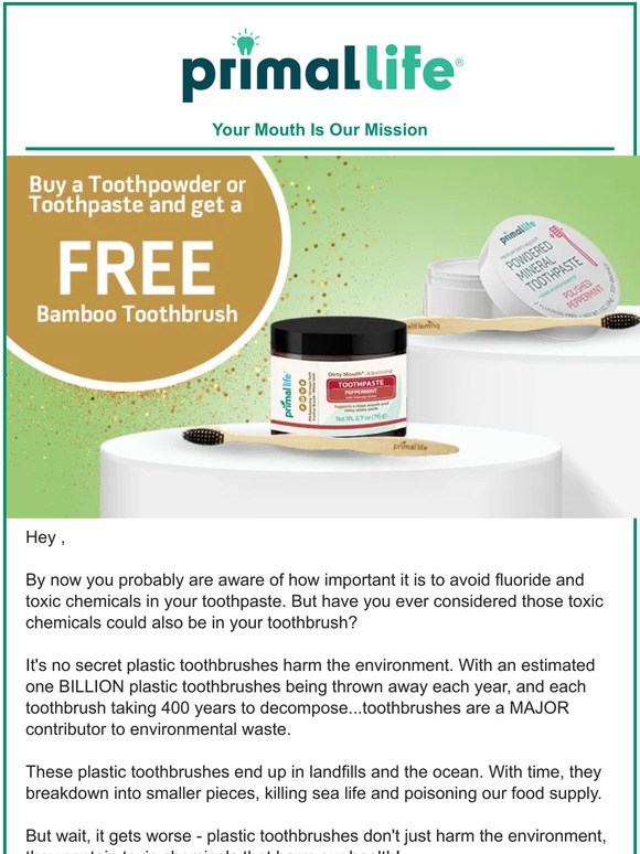 Primal Life Organics: Does Your Toothbrush Contain BPA & Phthalates?😱 ...
