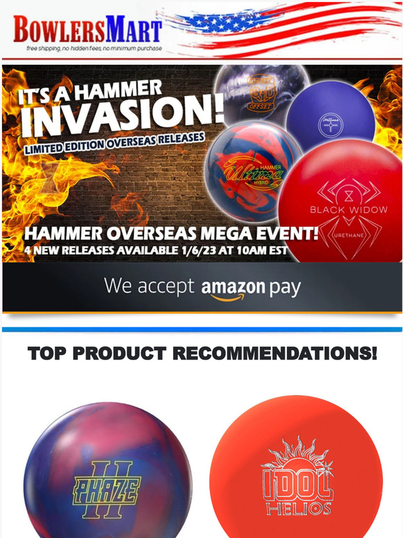 BowlersMart: 😲 This is HUGE! Hammer Overseas Mega Event Details + Free ...