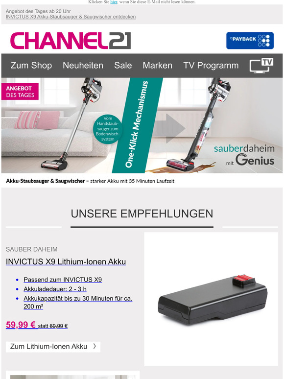 CHANNEL21: Sauberkeit in Ihrem Zuhause leicht gemacht | Milled