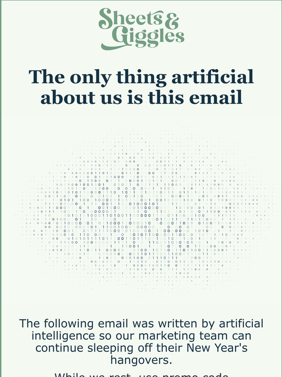Sheets & Giggles: Artificial intelligence wrote this email | Milled