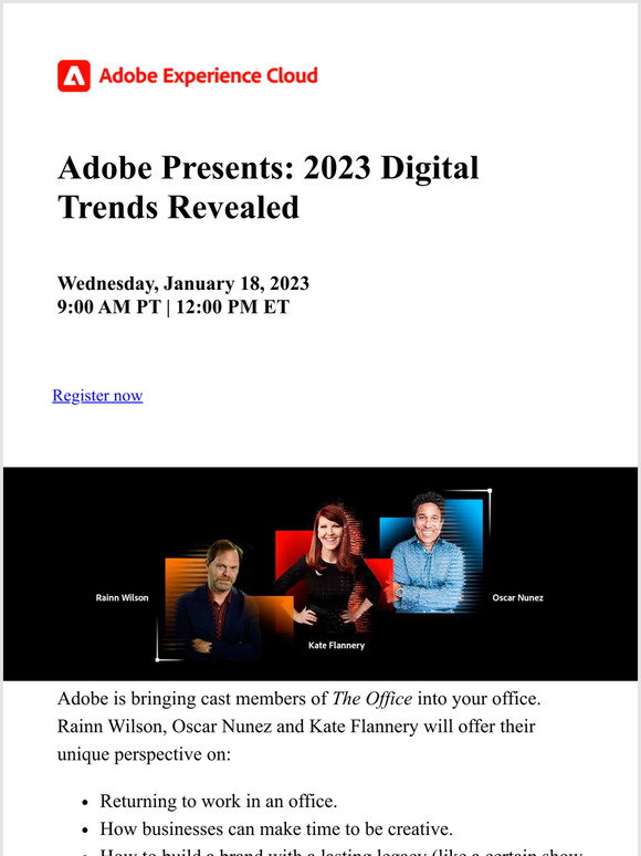 Magento: Join cast members of The Office for Adobe’s next virtual event ...