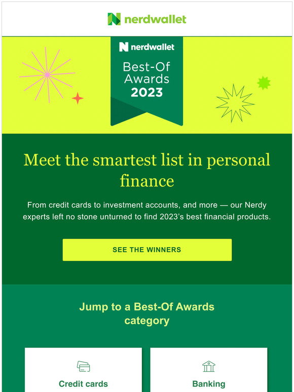 NerdWallet: 🏆 The 2023 Best-Of Awards are here | Milled