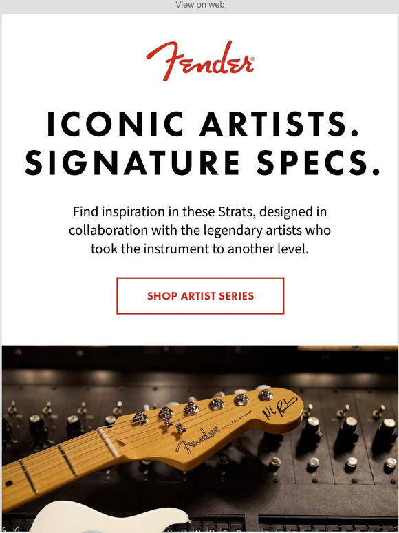 Fender: Artist Series | Nile Rodgers, Tom Morello, Cory Wong & Jeff ...