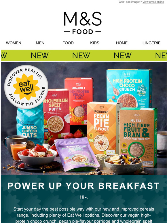 Marks and Spencer: Healthy choices made easy with Eat Well | Milled