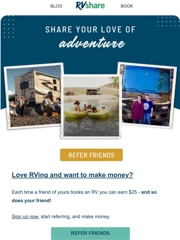 RVShare: Share the Love of RVing | Milled