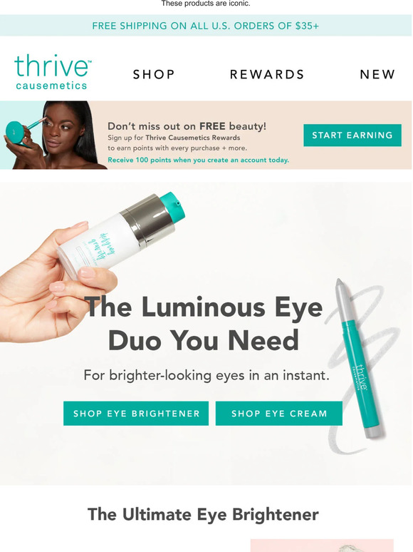 Thrive Causemetics: Essentials for Illuminated Eyes! | Milled