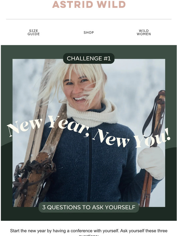 Astrid Wild: Three questions to ask yourself 💭 | Milled