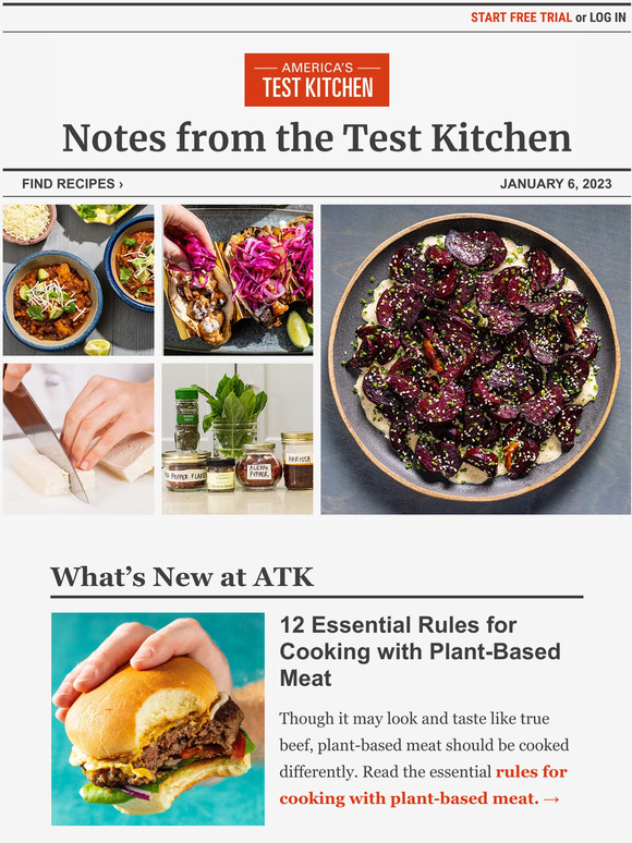 America's Test Kitchen: Essential Rules for Cooking with Plant-Based ...