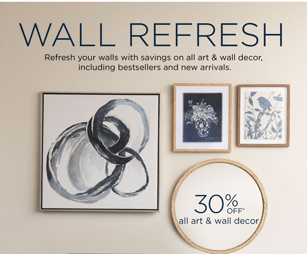 Kirkland's: Wall Refresh - 30% OFF All Art & Wall Decor! | Milled