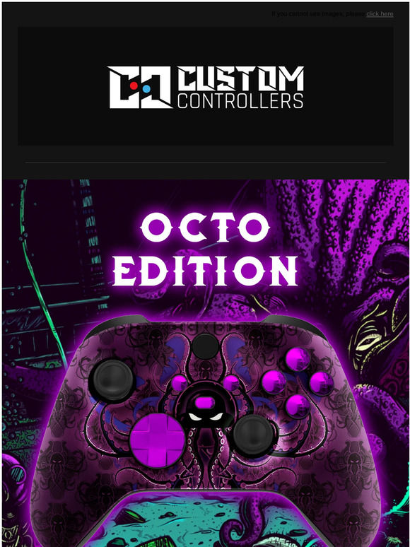 Custom Controllers: 🐙 Octo edition custom controller available now | Milled