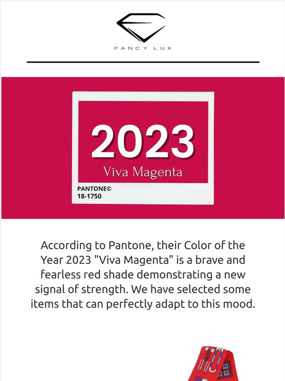Fancy Lux: —, do you know Pantone's 2023 Color of the Year? | Milled