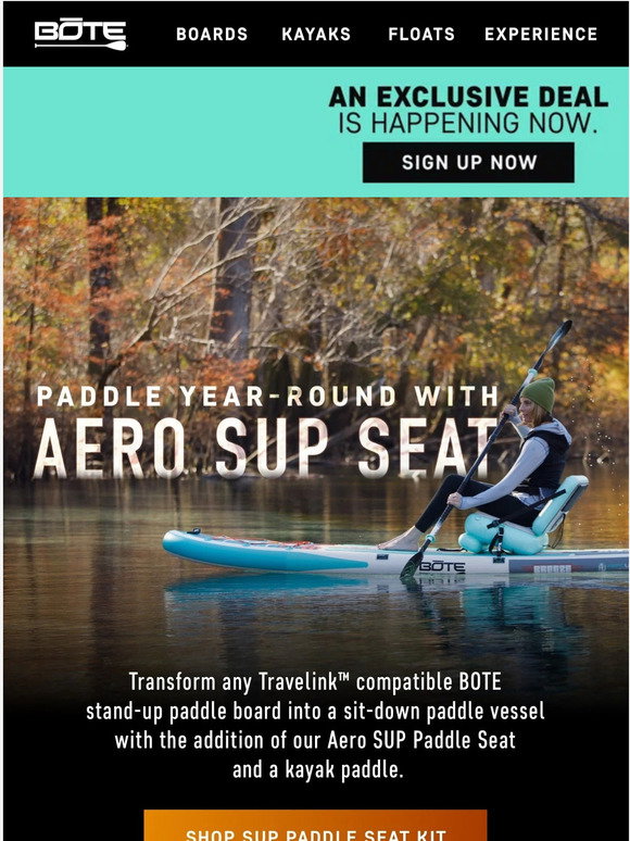 BOTE: Turn Your Paddle Board Into A Kayak 🛶 | Milled