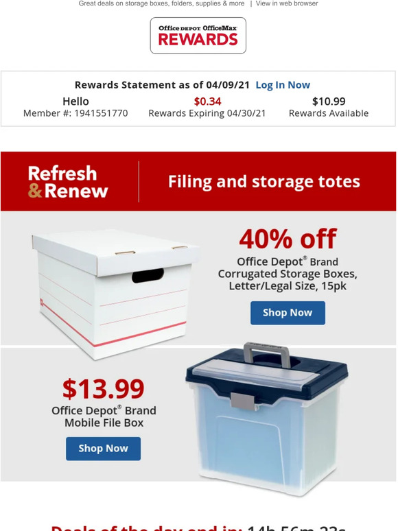 Office Depot: Storage solutions to keep you organized in 2023 | Milled