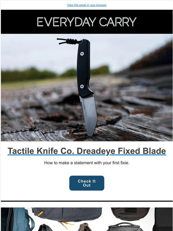Everyday Carry: The Future of Fixed Blade Knives 🔪 | Milled