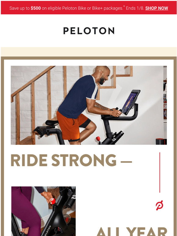Peloton: Turn Your Resolutions Into Milestones | Milled