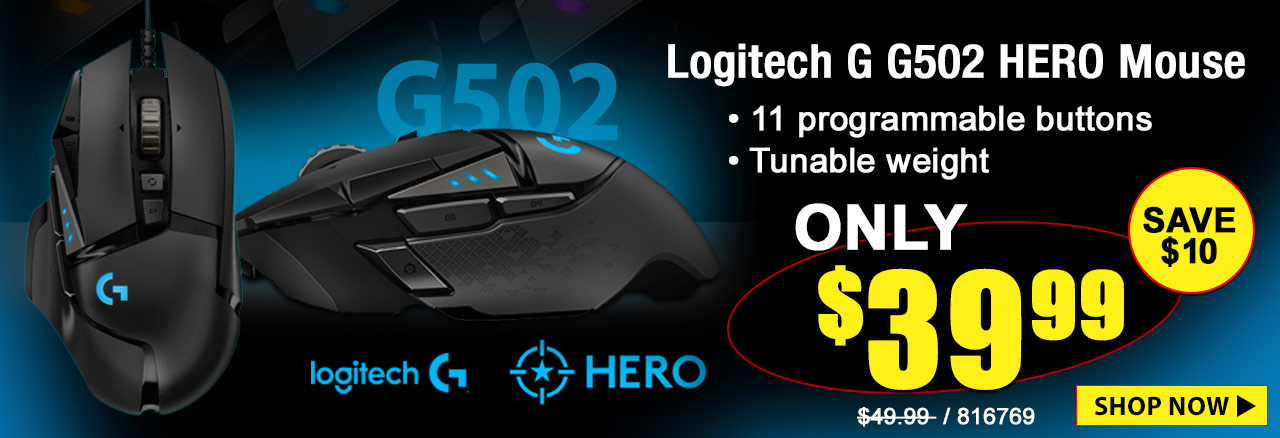 Micro Center: $17 128GB USB Flash Drive 2-Pack! $39 Logitech HERO ...