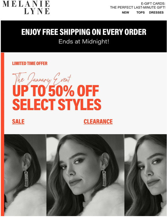 Melanie Lyne Email Newsletters: Shop Sales, Discounts, and Coupon Codes