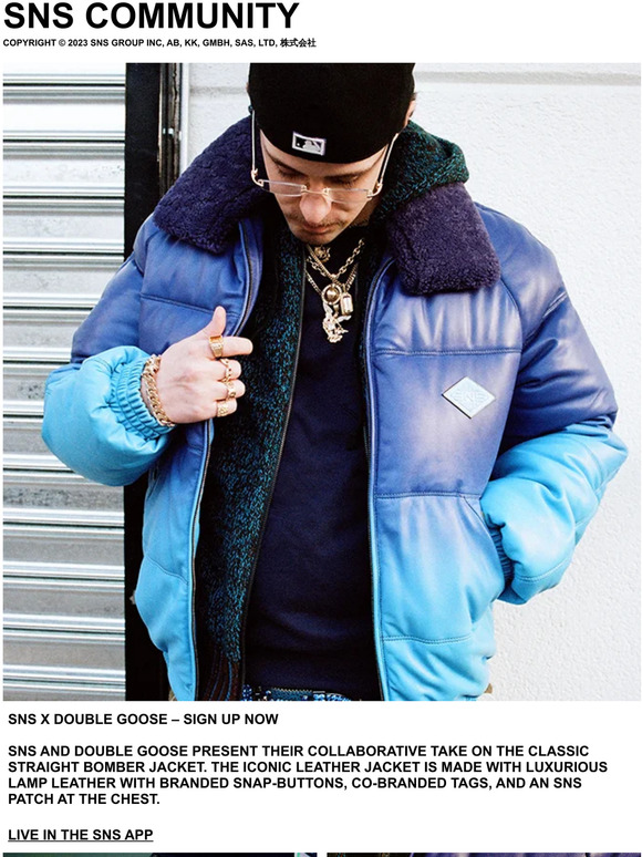 Sneakersnstuff: SNS x Double Goose | Milled